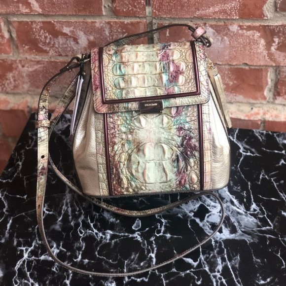 Brahmin | Bags | Brahmin Margo Celestine Amethyst Crossbody Nwt | Poshmark